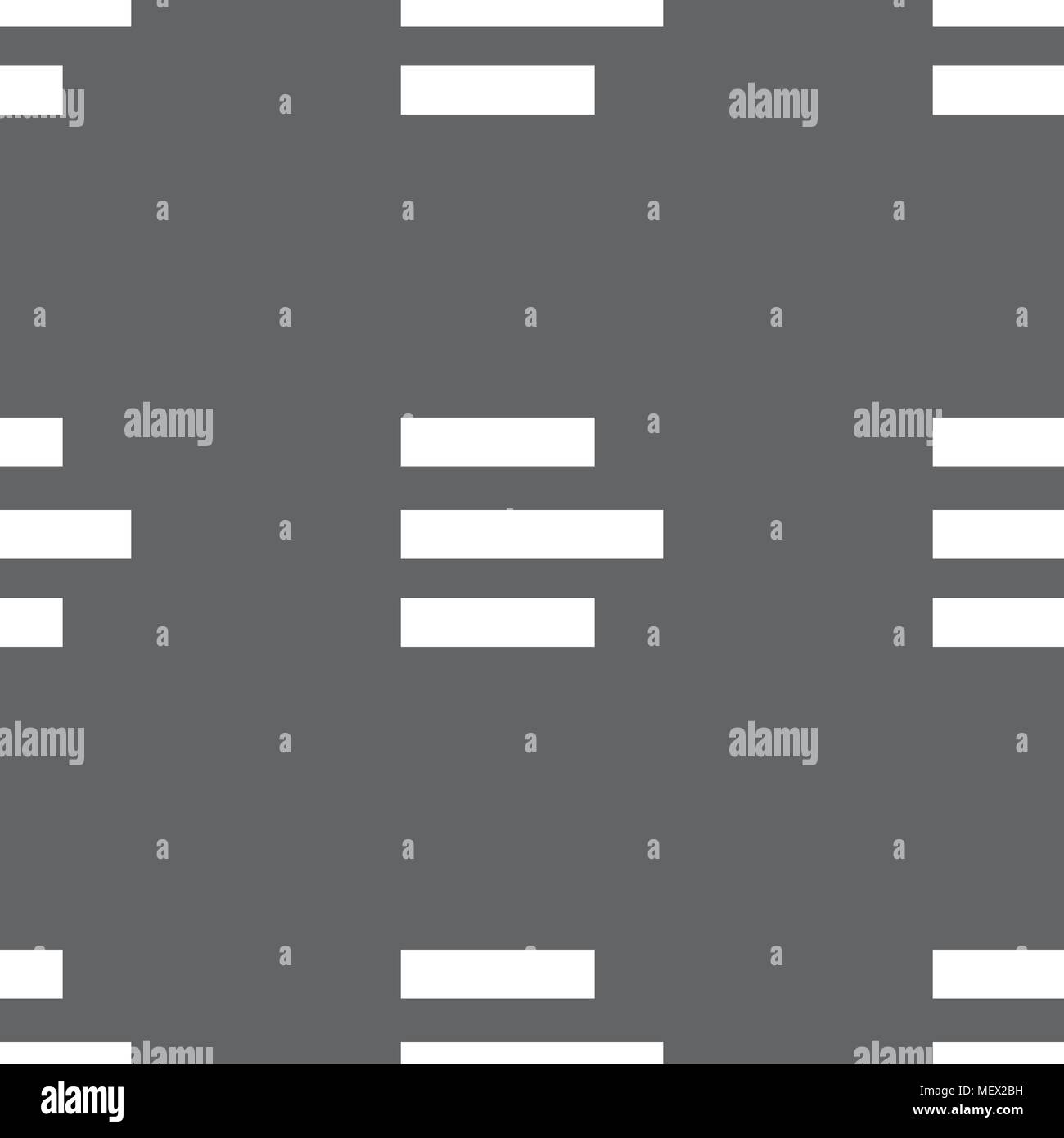 Left-aligned icon sign. Seamless pattern on a gray background. Vector ...