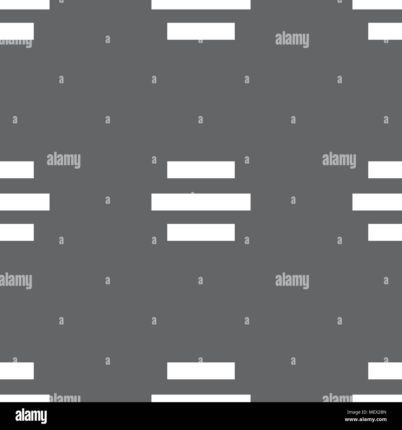 Center alignment icon sign. Seamless pattern on a gray background ...