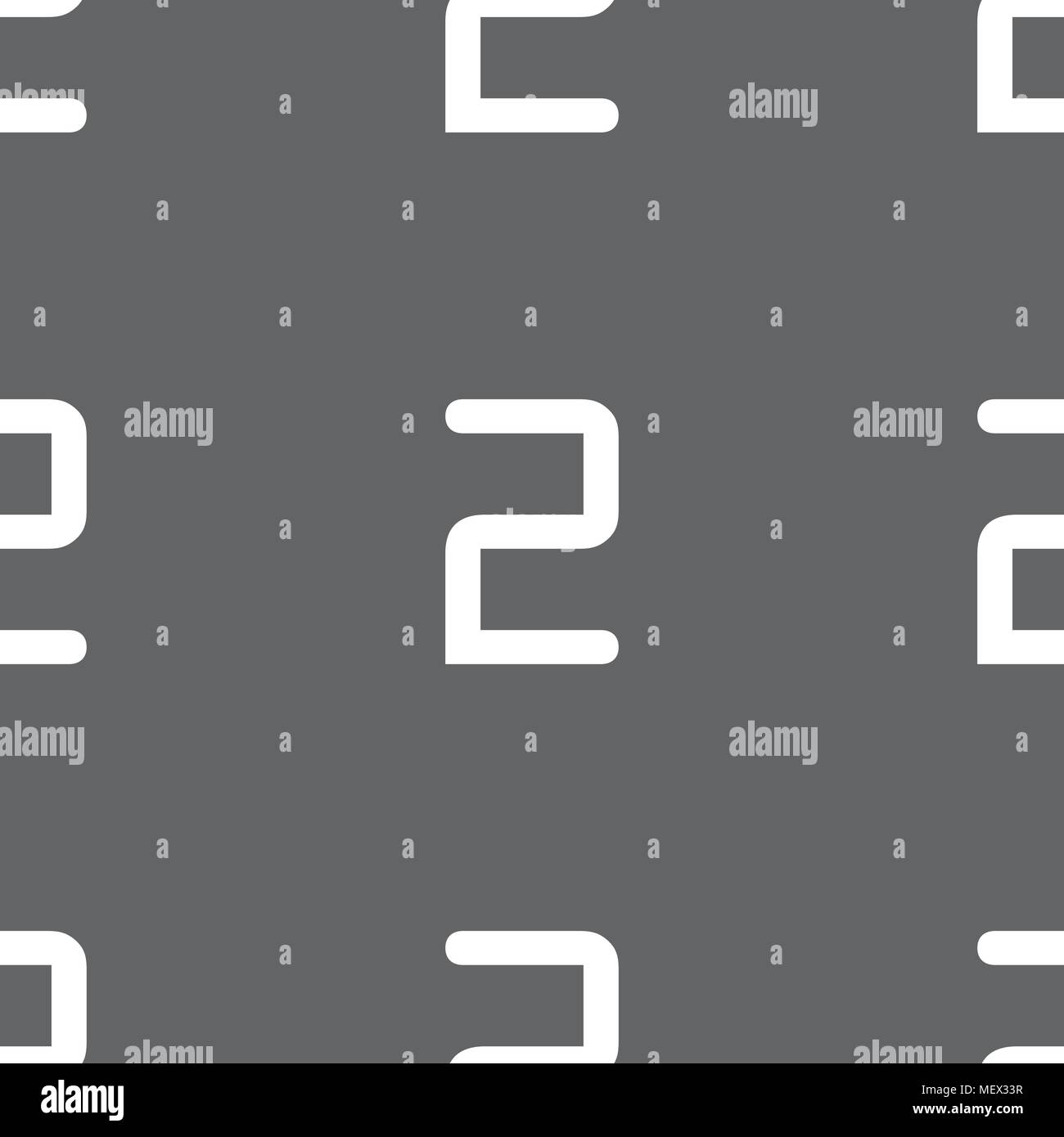 Second place award sign. Winner symbol. Step two.. Seamless pattern on ...