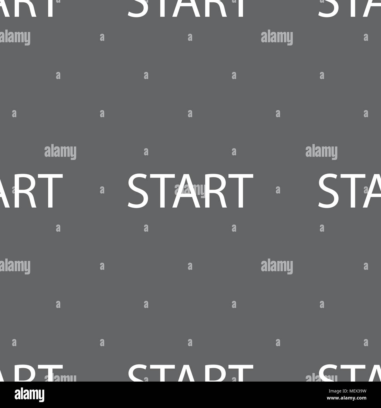 Start engine sign icon. Seamless pattern on a gray background. Vector ...