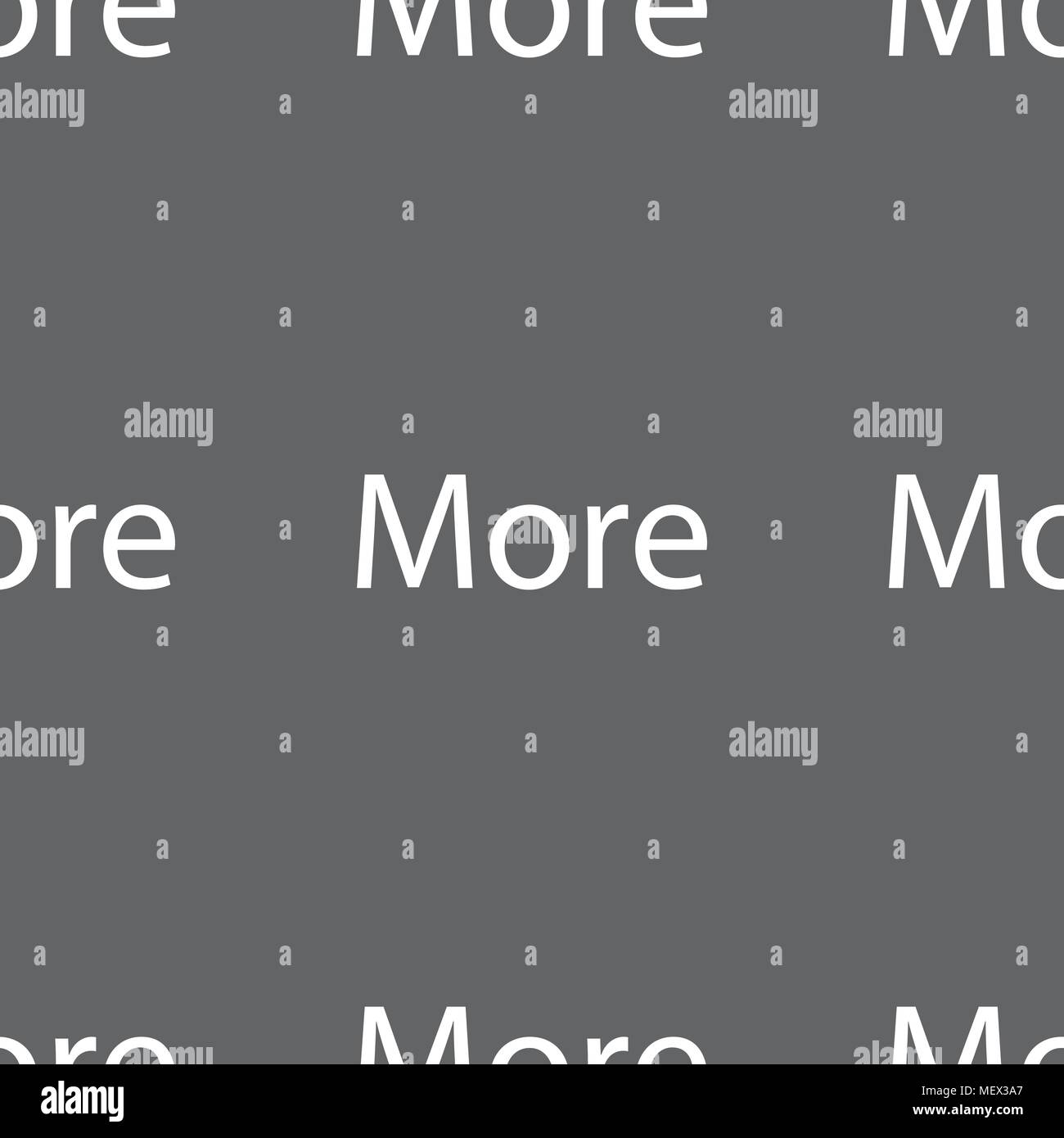 More sign icon. Details symbol. Website navigation. Seamless pattern on ...