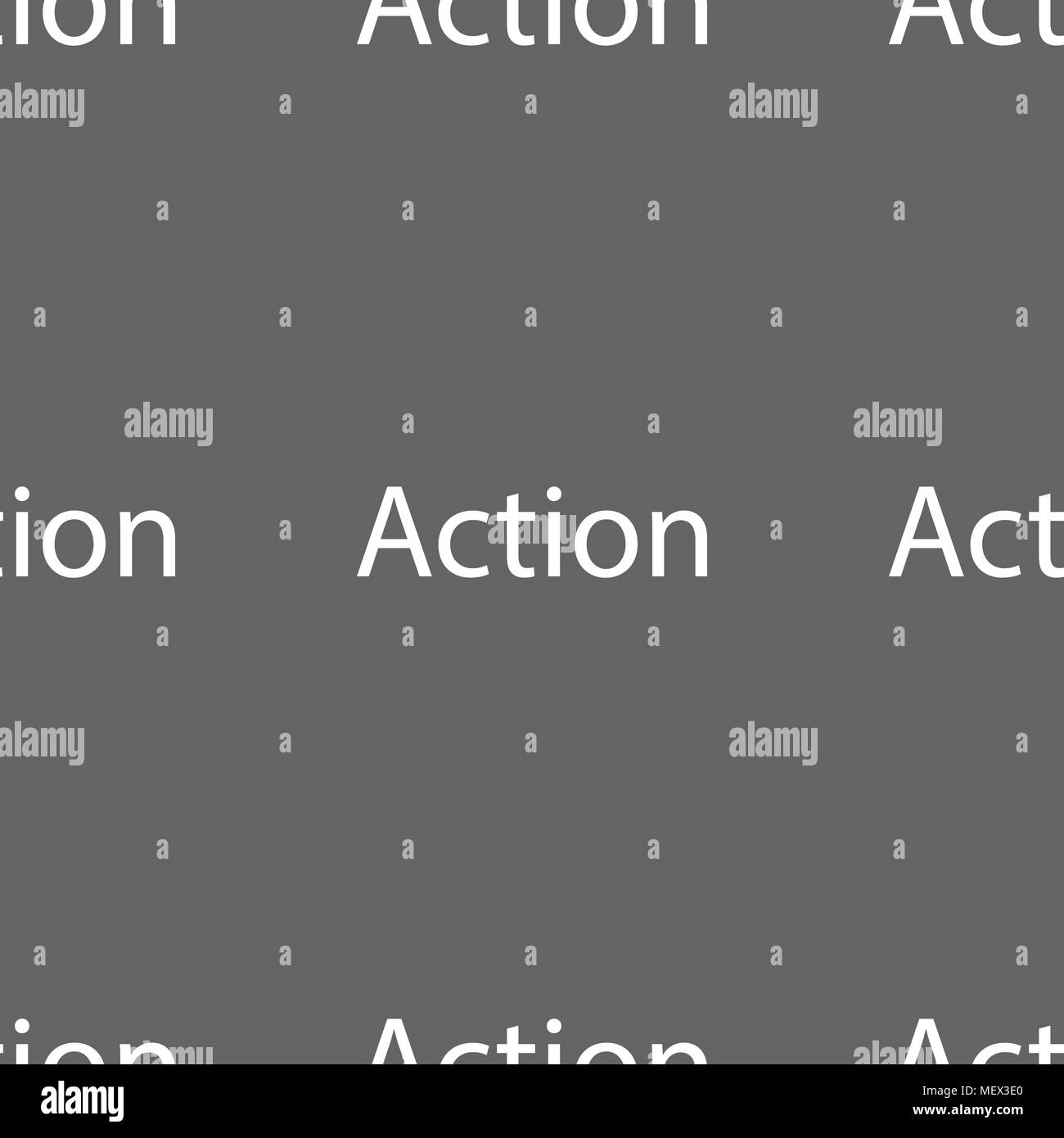 Action sign icon. Motivation button with arrow. Seamless pattern on a ...