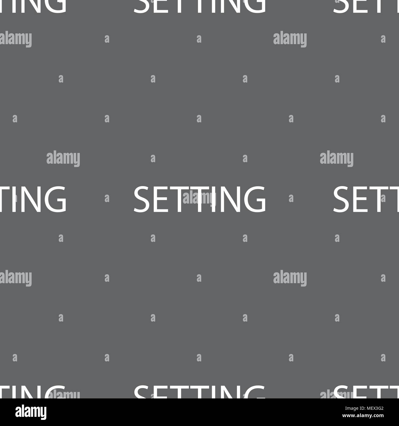 Cog settings sign icon. Cogwheel gear mechanism symbol. Seamless ...