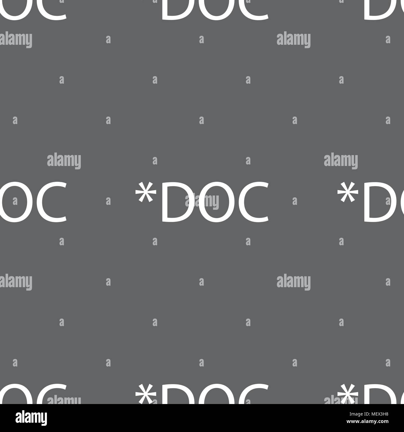 File document icon. Download doc button. Doc file extension symbol ...