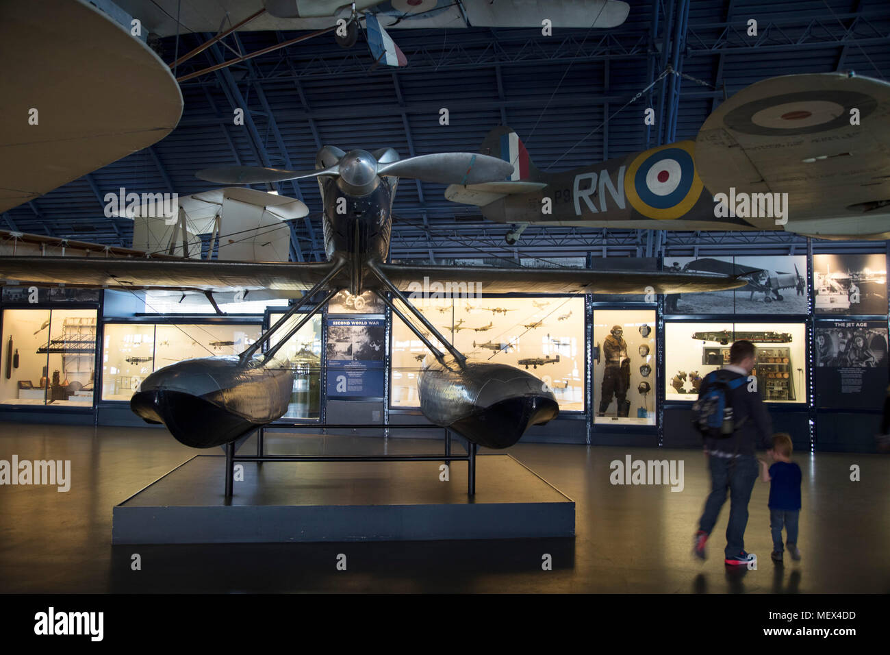 Flight exhibit at the Science Museum in London, England, United Kingdom ...