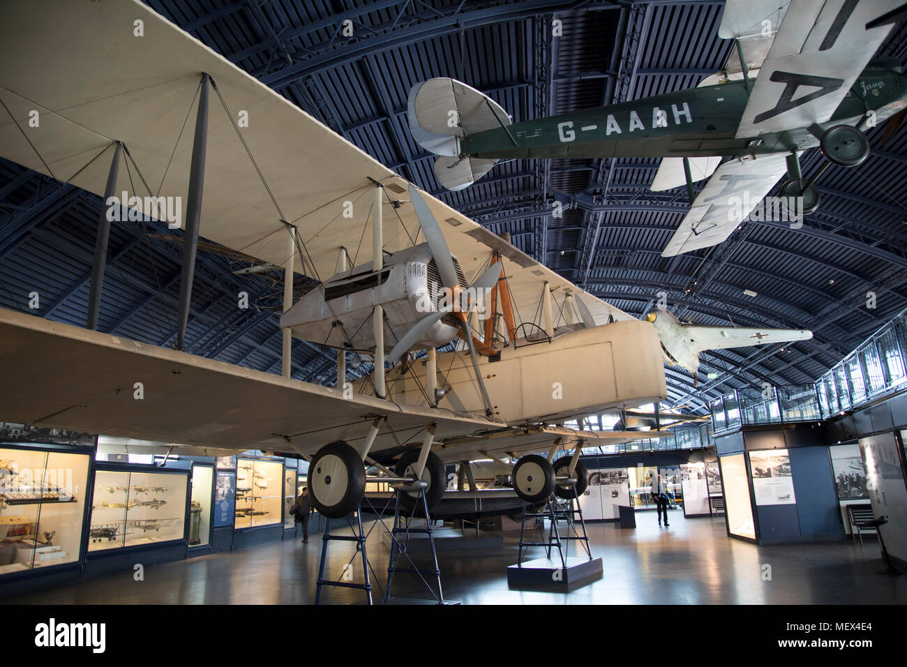 Flight exhibit at the Science Museum in London, England, United Kingdom ...