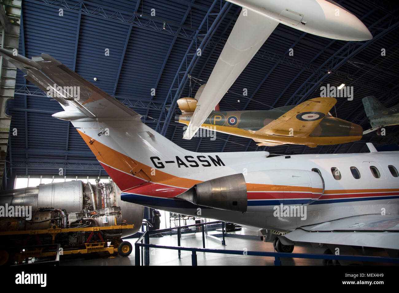 Flight exhibit at the Science Museum in London, England, United Kingdom ...