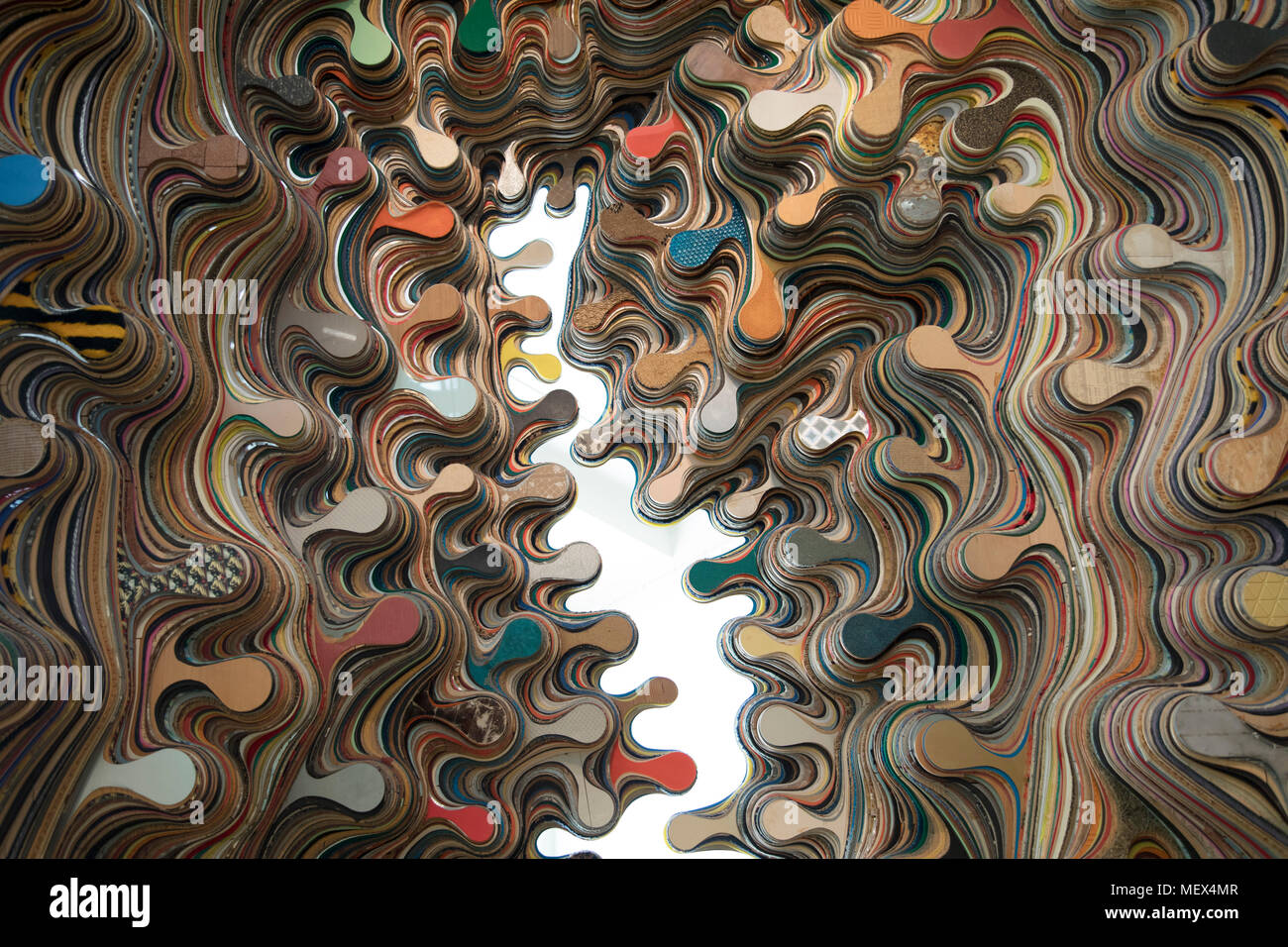 Materials exhibit at the Science Museum in London, England, United ...