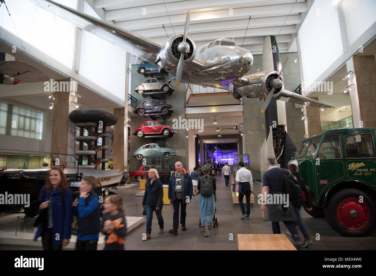 Making The Modern World exhibit, displaying iconic objects, designs and ...