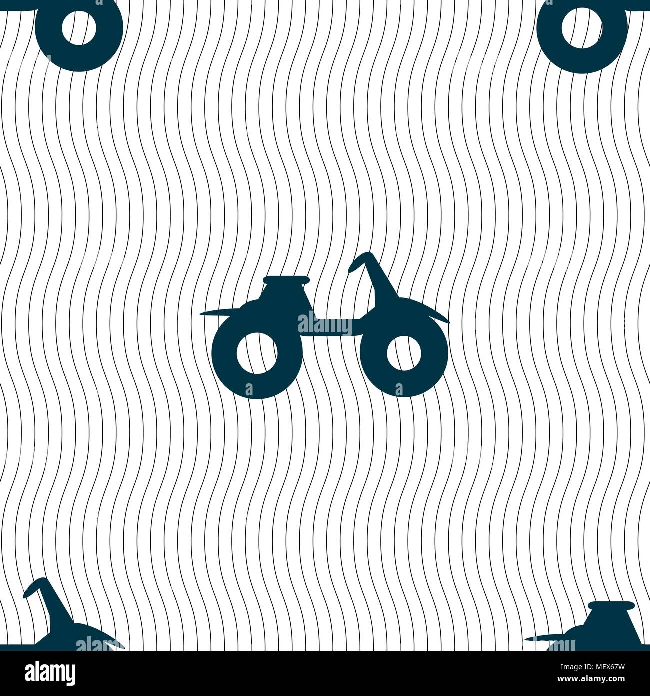 Quad bicycle Stock Vector Images - Alamy