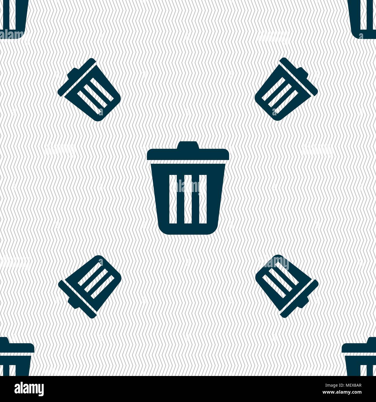 Rubbish seamless pattern garbage texture hi-res stock photography and ...
