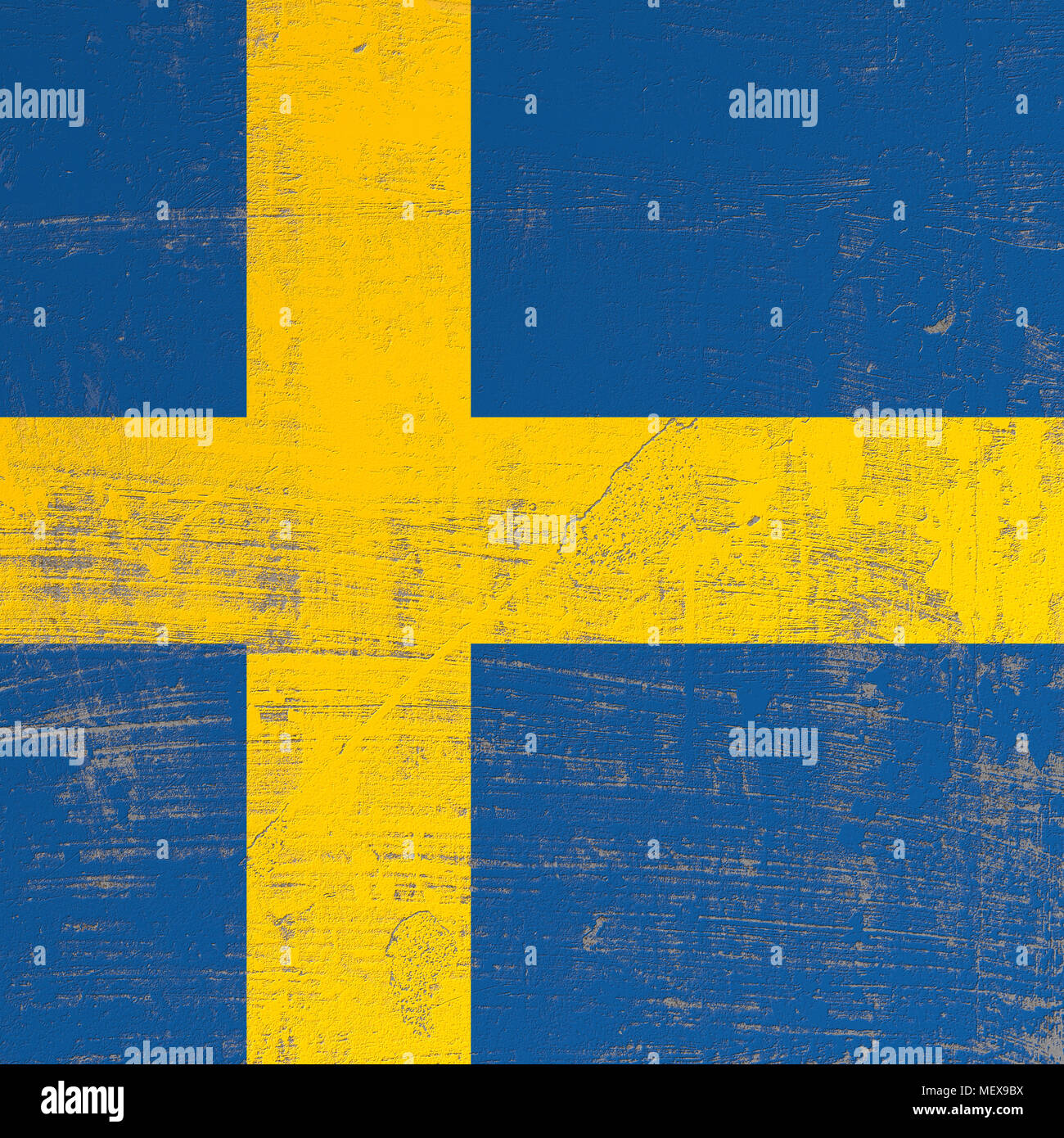 3d sweden flag hi-res stock photography and images - Alamy