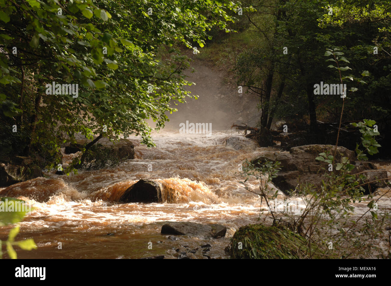 Heavy spring water flow hi-res stock photography and images - Alamy