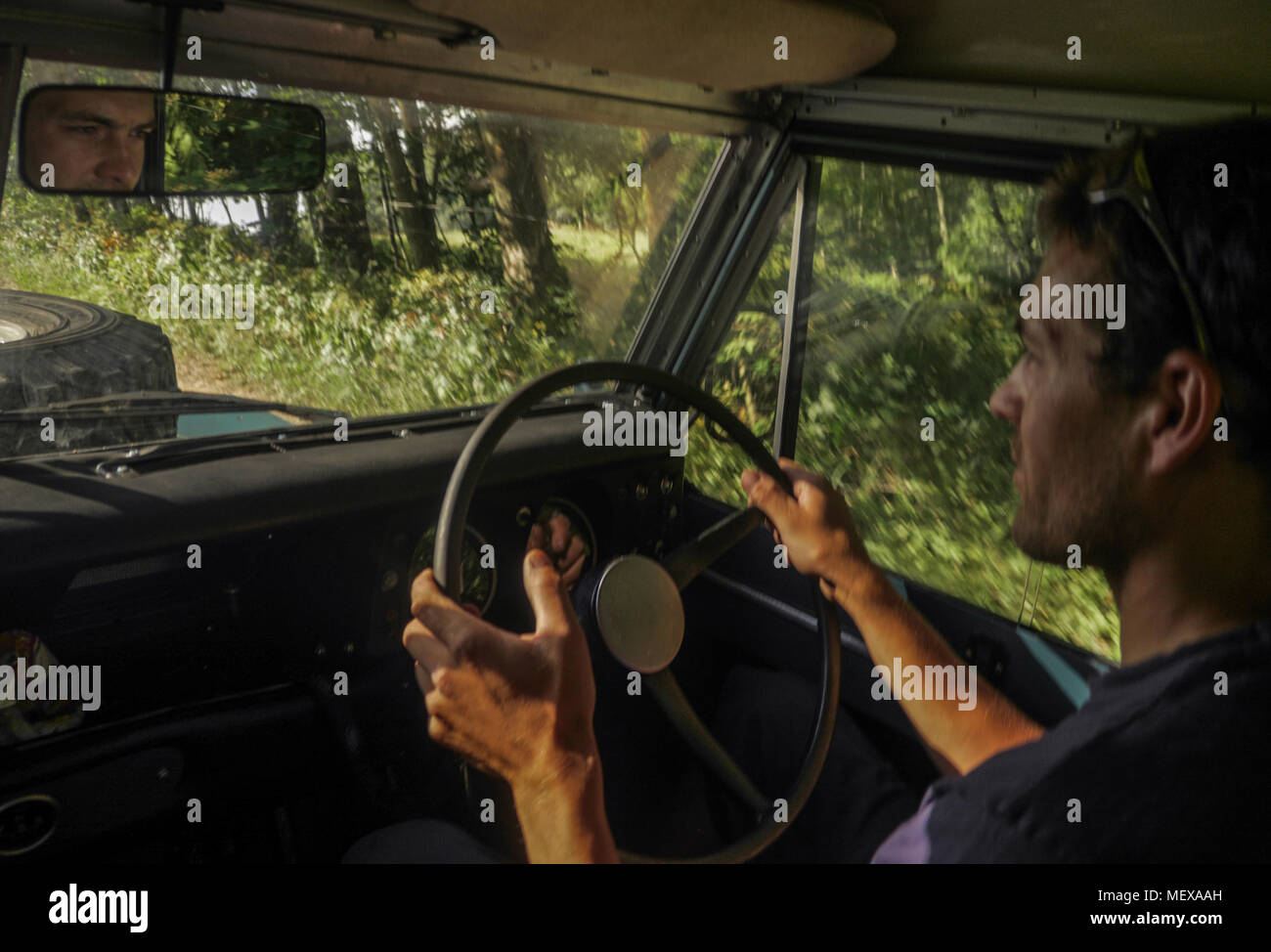 Man driving jeep hi-res stock photography and images - Alamy