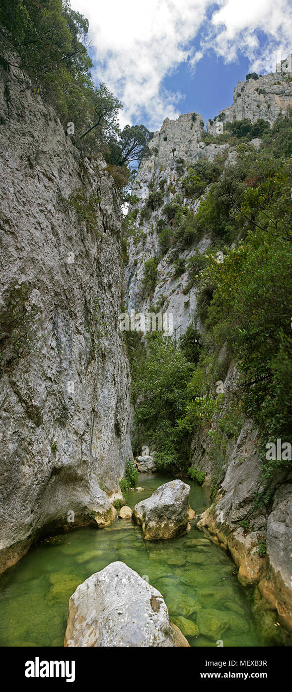 The Gorges de Galamus, Fenouillèdes, Pyrénées-Orientales, Occitanie ...