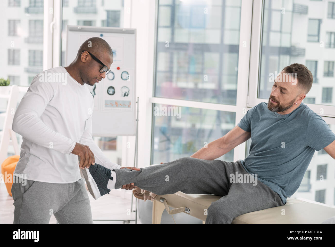 Muscle examination hi-res stock photography and images - Alamy