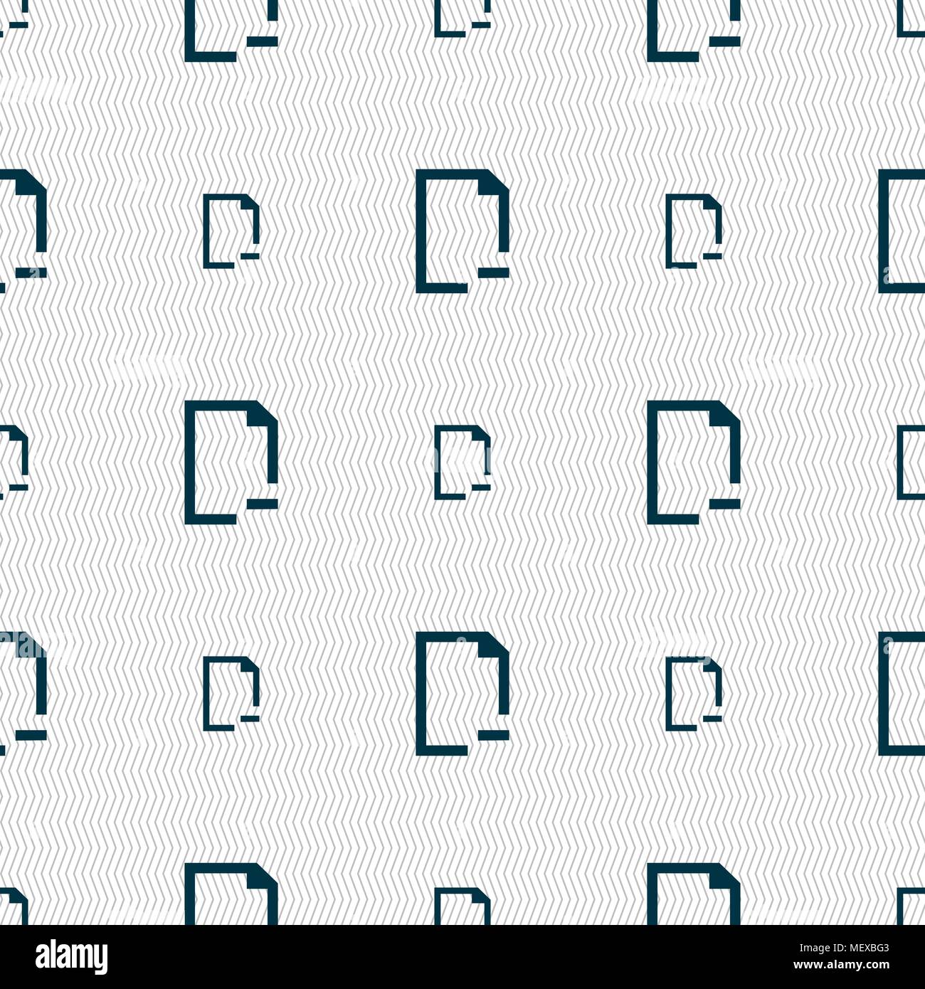 Remove Folder icon sign. Seamless pattern with geometric texture ...