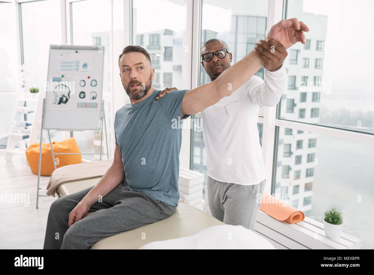 Therapist rehabilitation hi-res stock photography and images - Alamy