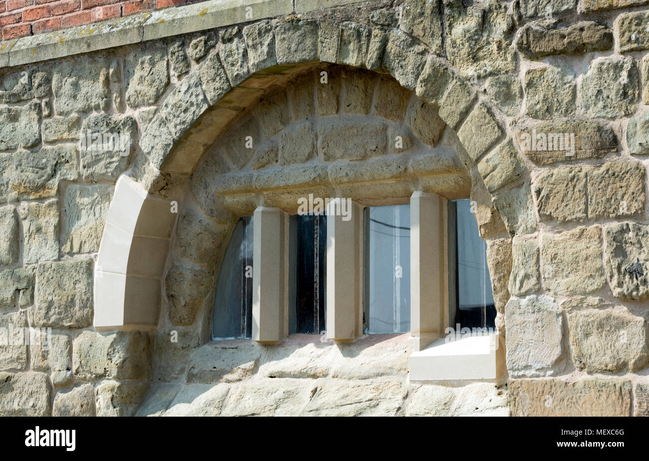 The east window, Dosthill Chapel, Tamworth, Staffordshire, England, UK ...