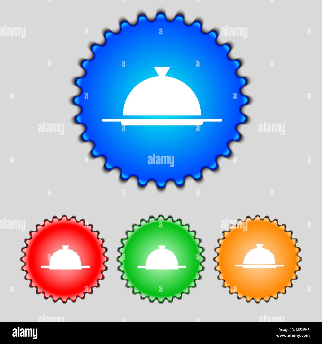 Creative table setting Stock Vector Images - Alamy