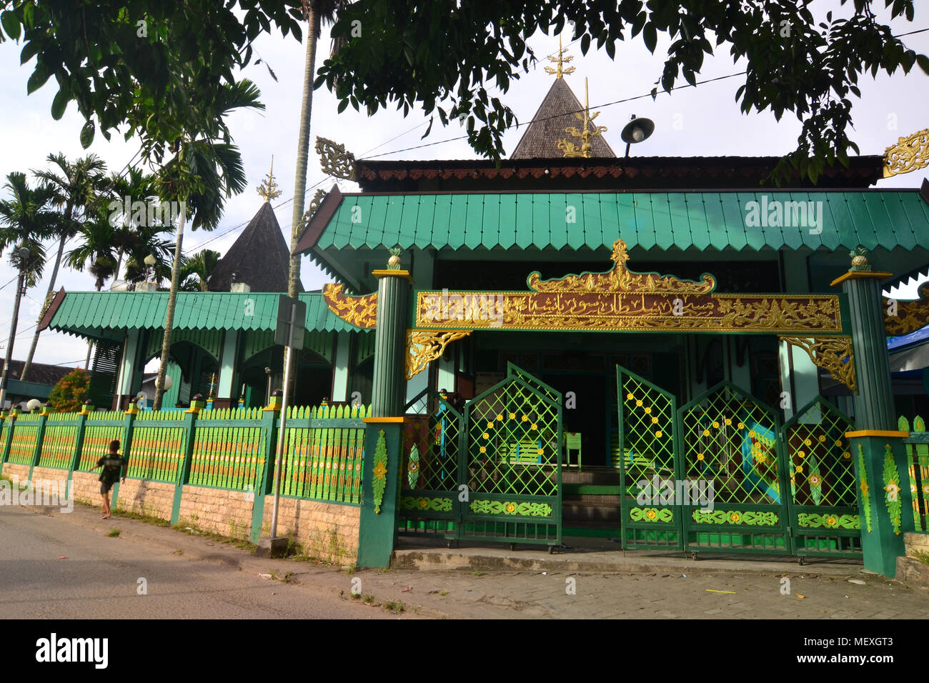The traditional mosque, built in 1526, was the first mosque built in ...