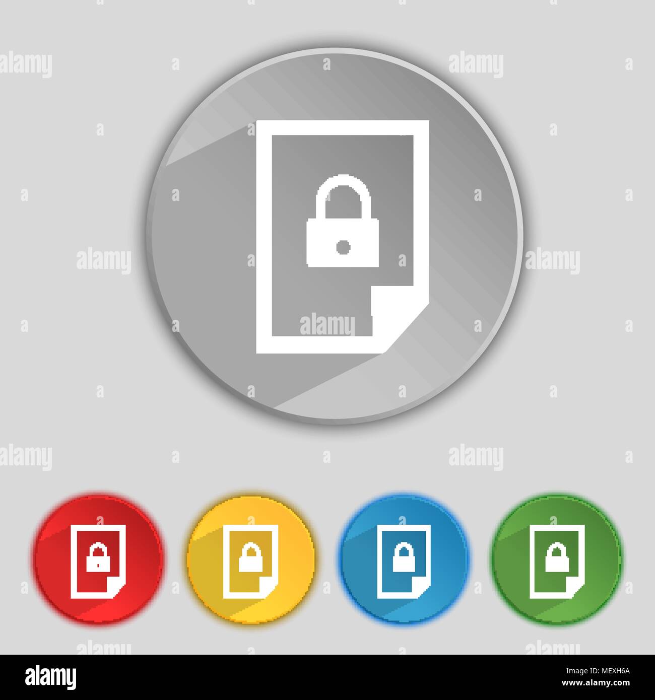 Steel coloured sign Stock Vector Images - Alamy