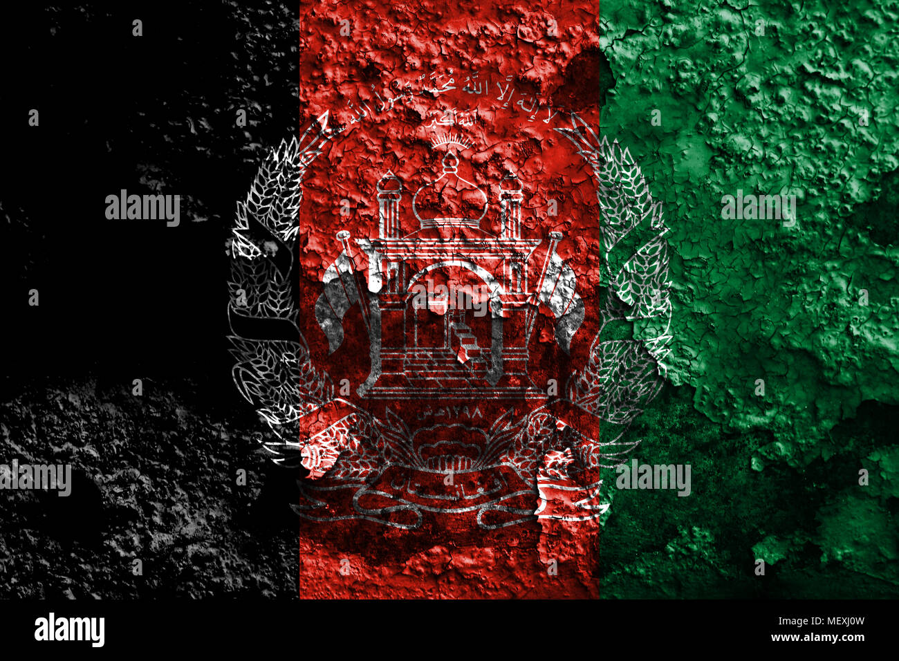 Old Afghanistan grunge background flag Stock Photo - Alamy