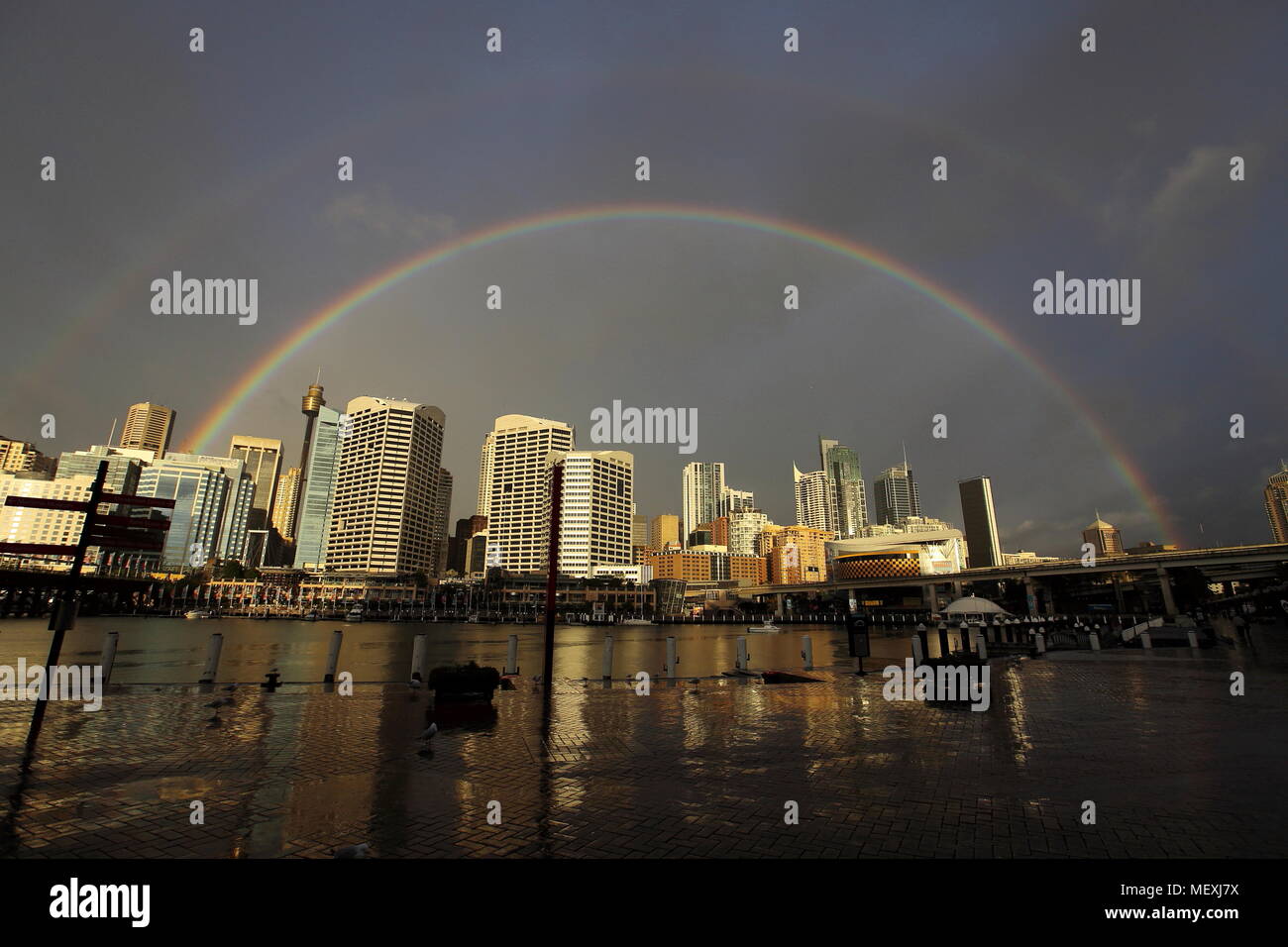 Rainbow bridge promenade hi-res stock photography and images - Alamy