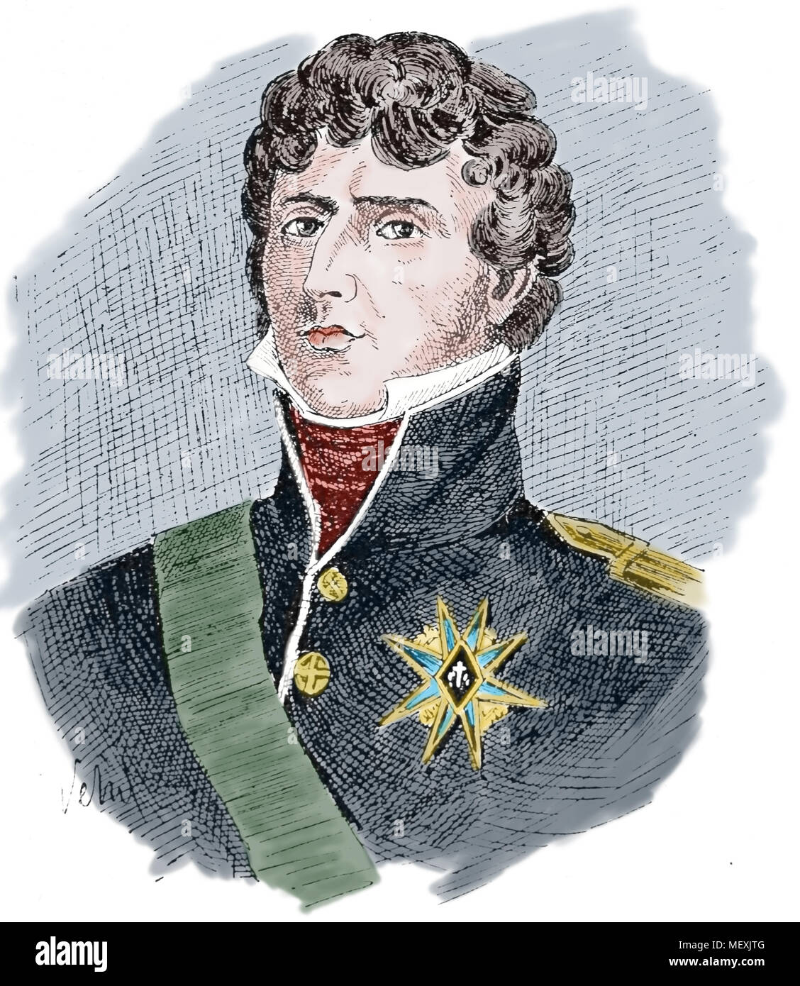 Charles XIV John of Sweden (1763-1844). King of Sweden and Norway ...