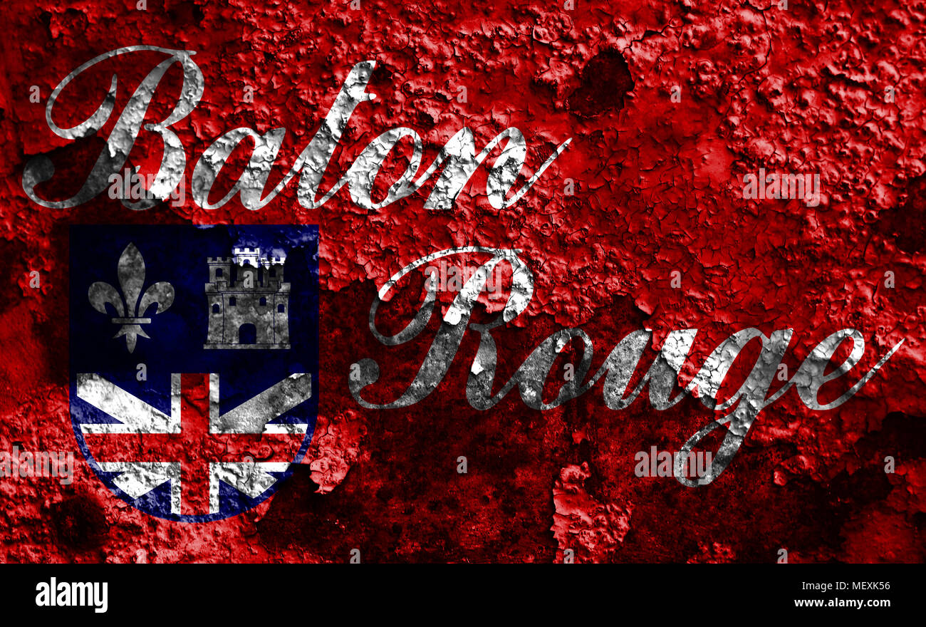 Baton rouge flag hi-res stock photography and images - Alamy