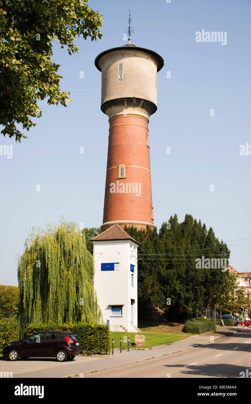 Ancient Tower of groundwater or artesian aquifer or waterworks ...
