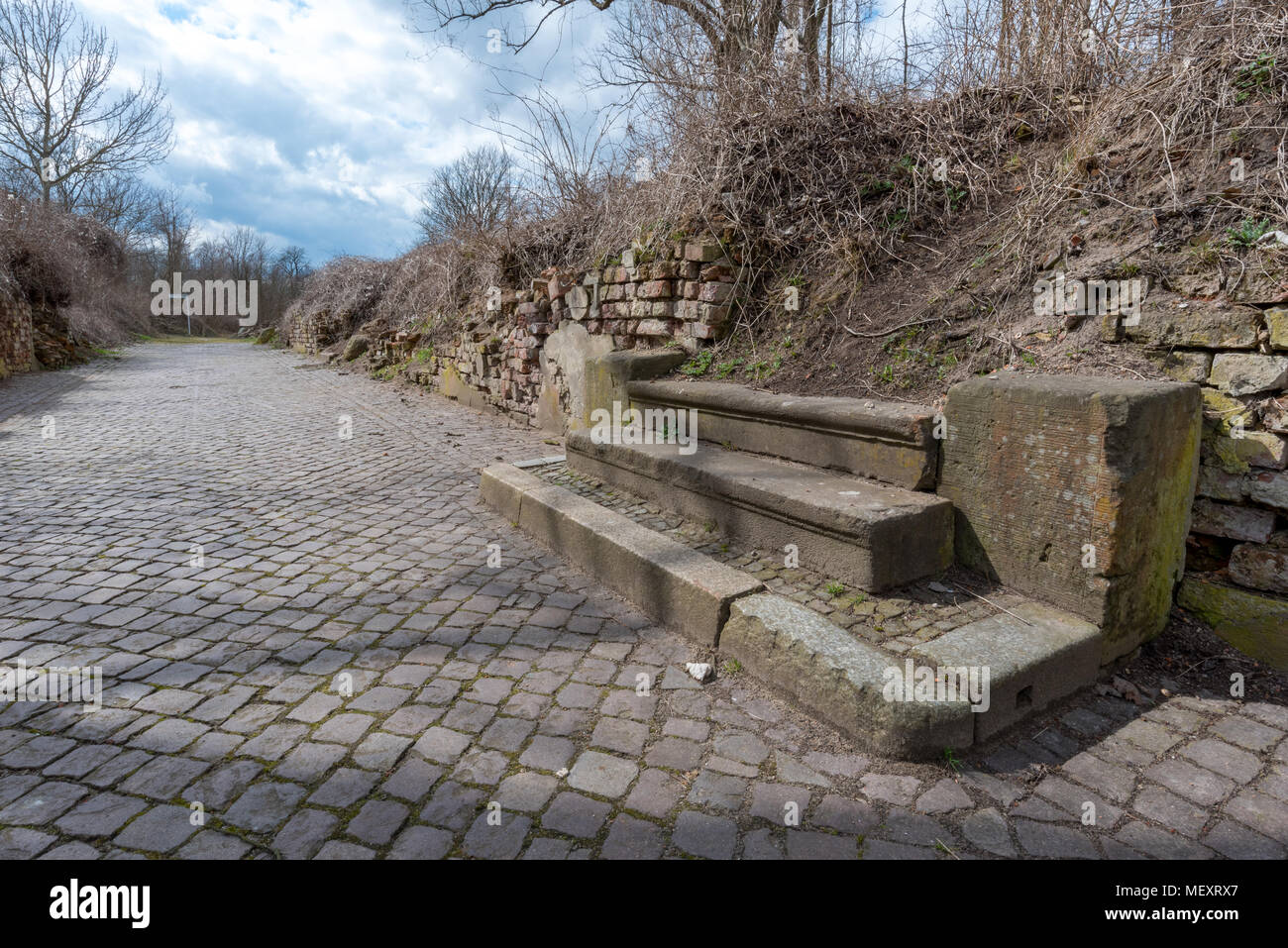 Ghost town of Kustrin, ruins of deserted Prussian town destroyed by the ...