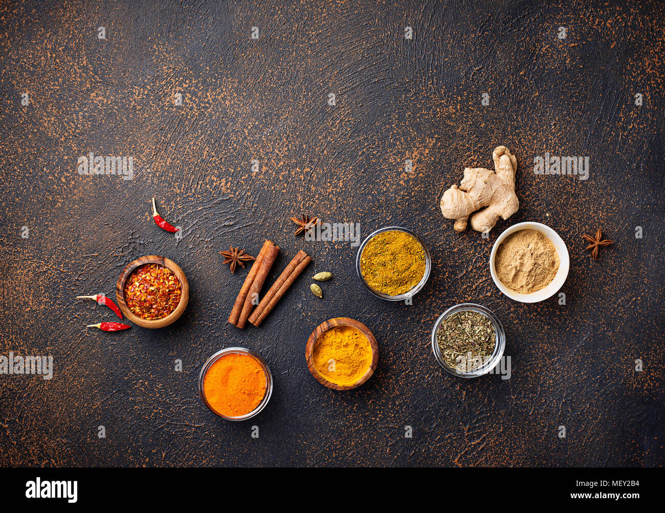 Indian spices hi-res stock photography and images - Alamy