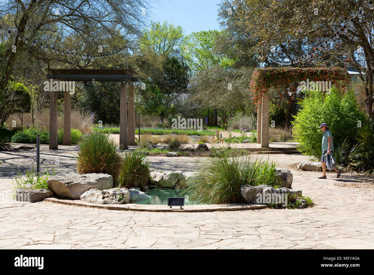 Lady bird johnson wildflower center hi-res stock photography and images ...