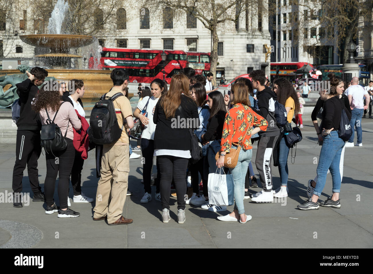 London teenagers students hi-res stock photography and images - Alamy