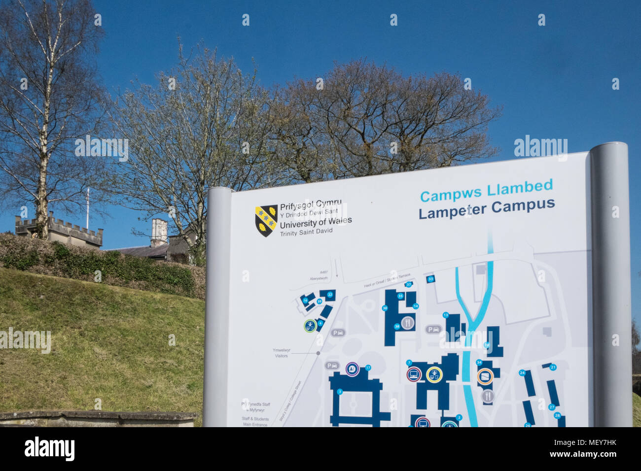 Lampeter town hi-res stock photography and images - Alamy