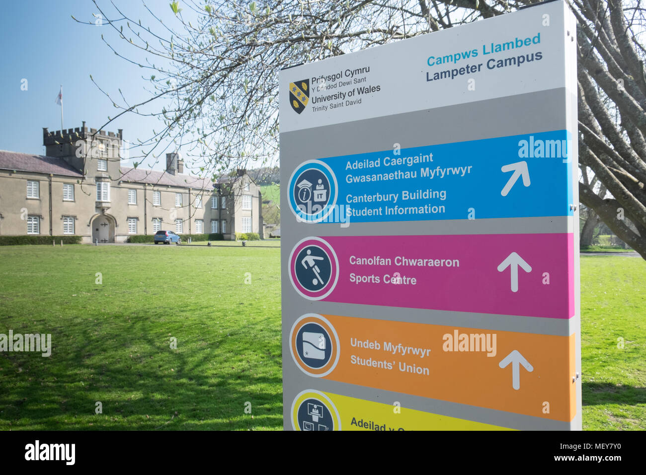 Lampeter town hi-res stock photography and images - Alamy