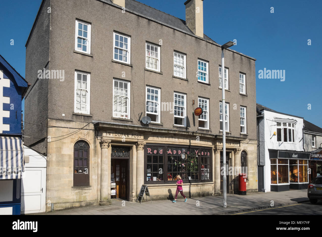 Lampeter town hi-res stock photography and images - Alamy