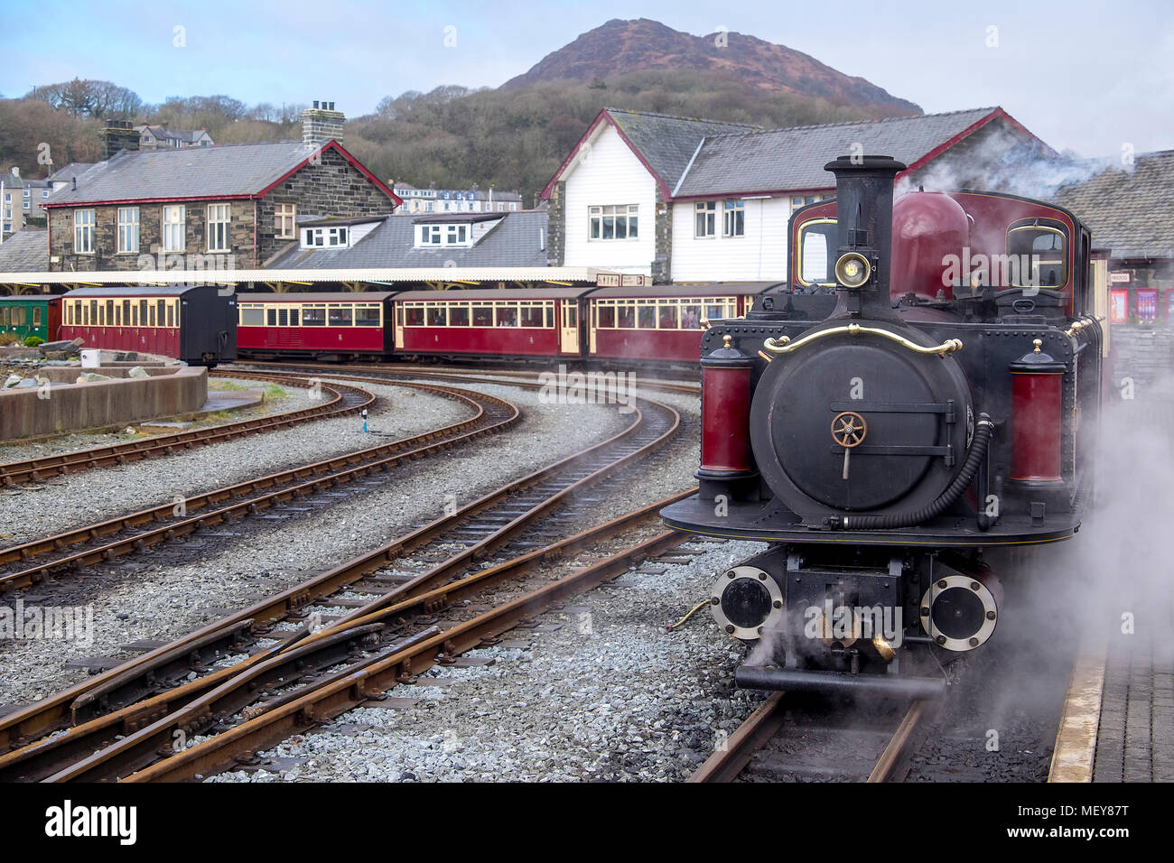Ffestiniog railway hi-res stock photography and images - Alamy