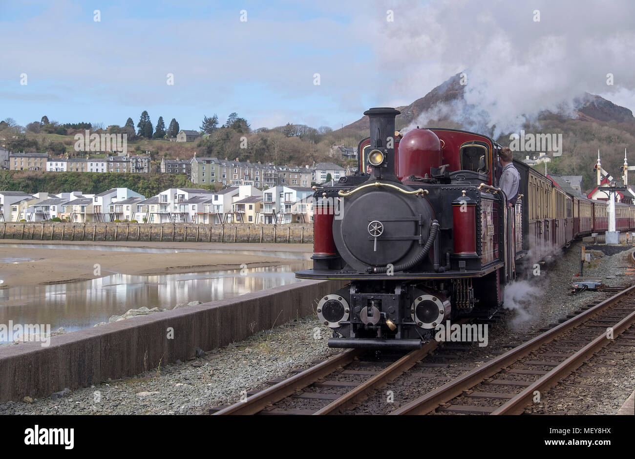 Ffestiniog train hi-res stock photography and images - Alamy