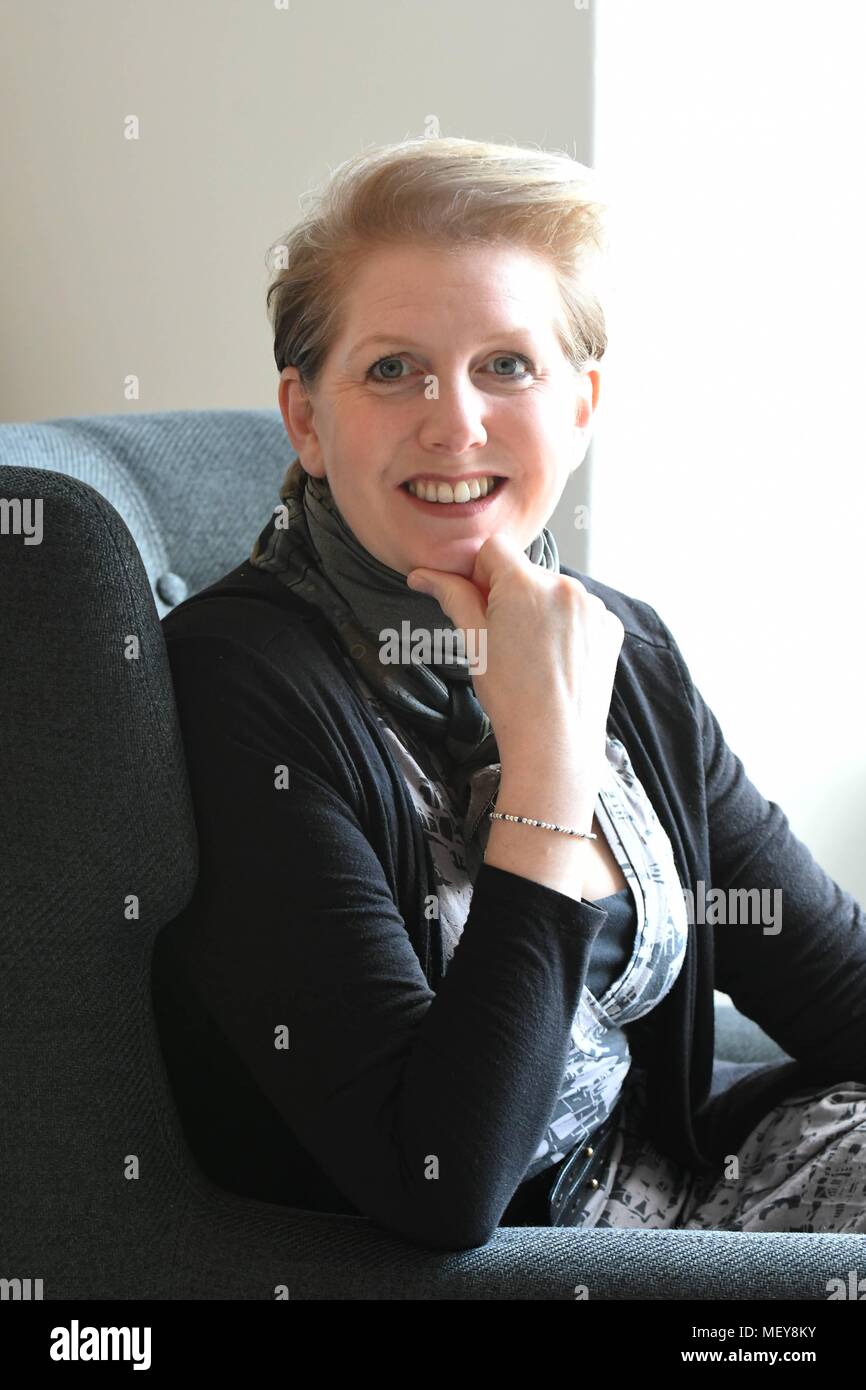 Bestseller auther Clare Mackintosh of Bala, Gwynedd North Wales Stock ...