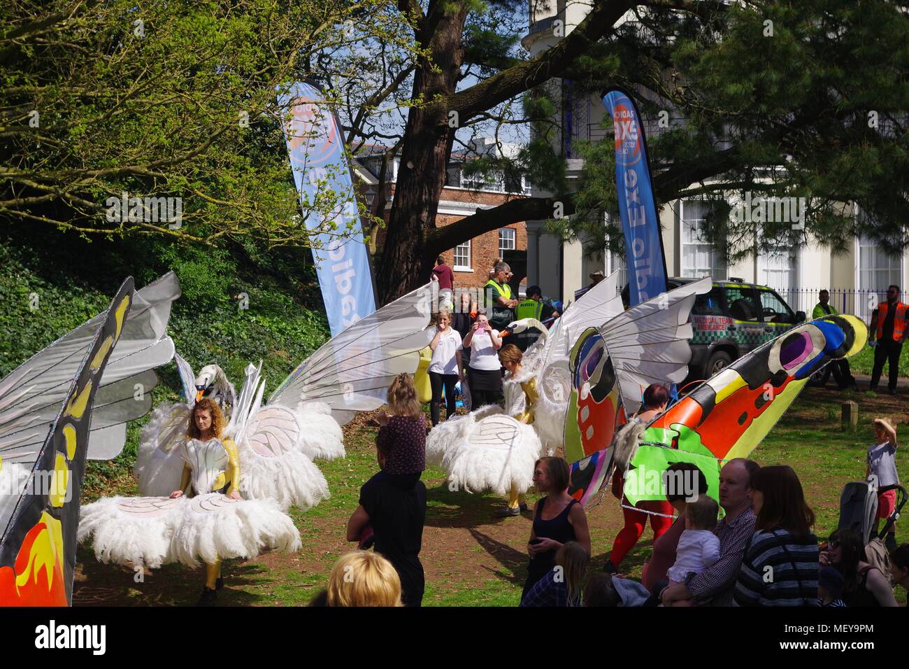 Kinematic Swan Puppet Procession in Rougemont Gardens for ramm's ...
