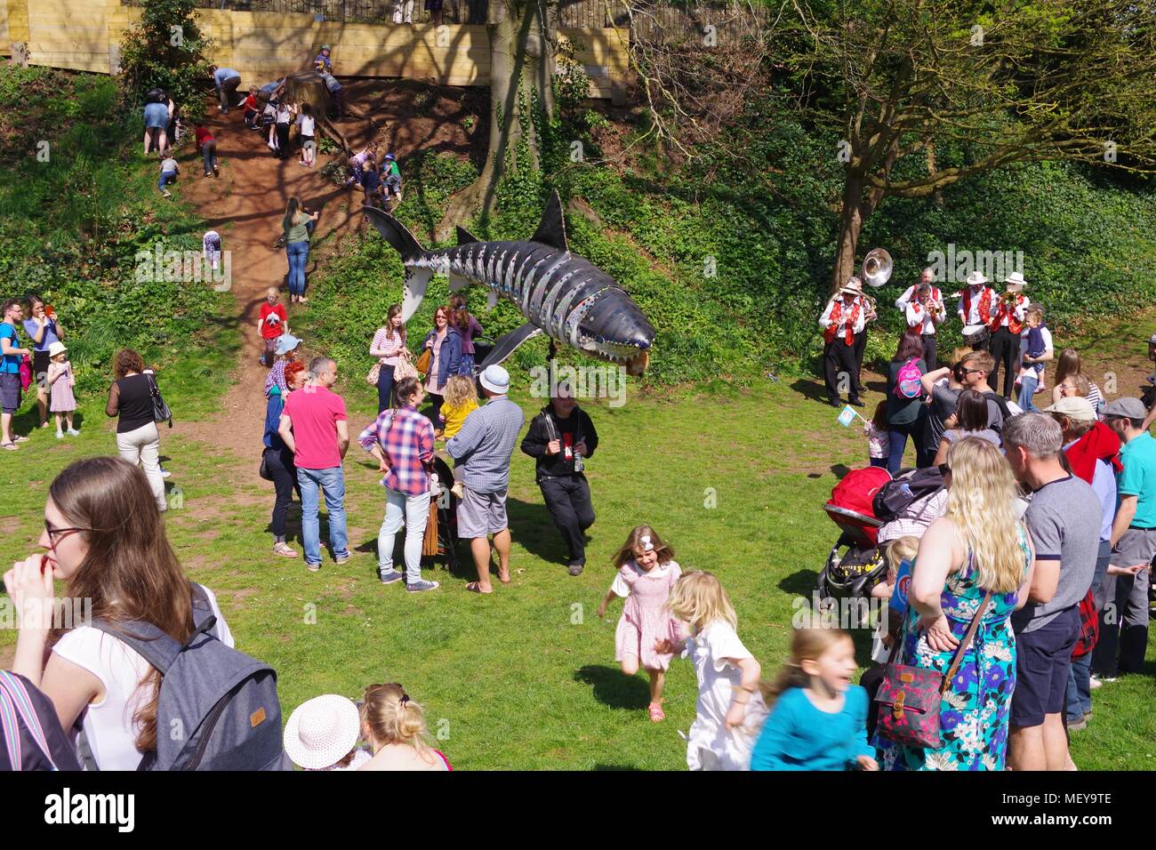 Kinetic shark puppet hi-res stock photography and images - Alamy