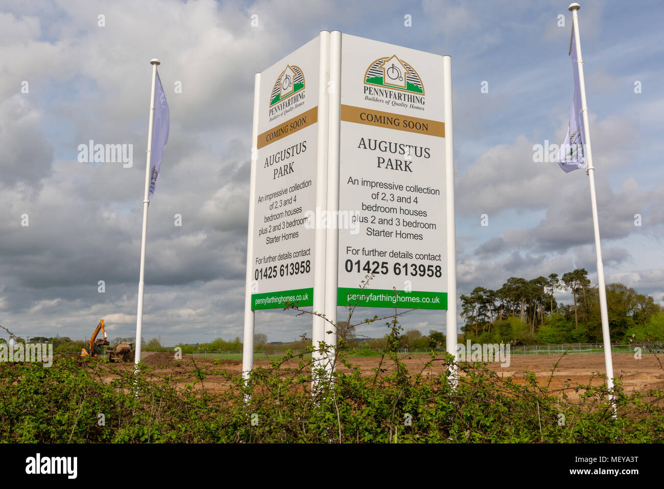 New Homes Sign High Resolution Stock Photography and Images - Alamy