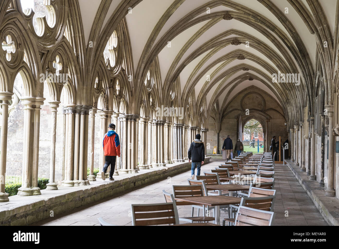 Arch ceiling of cloister hi-res stock photography and images - Alamy