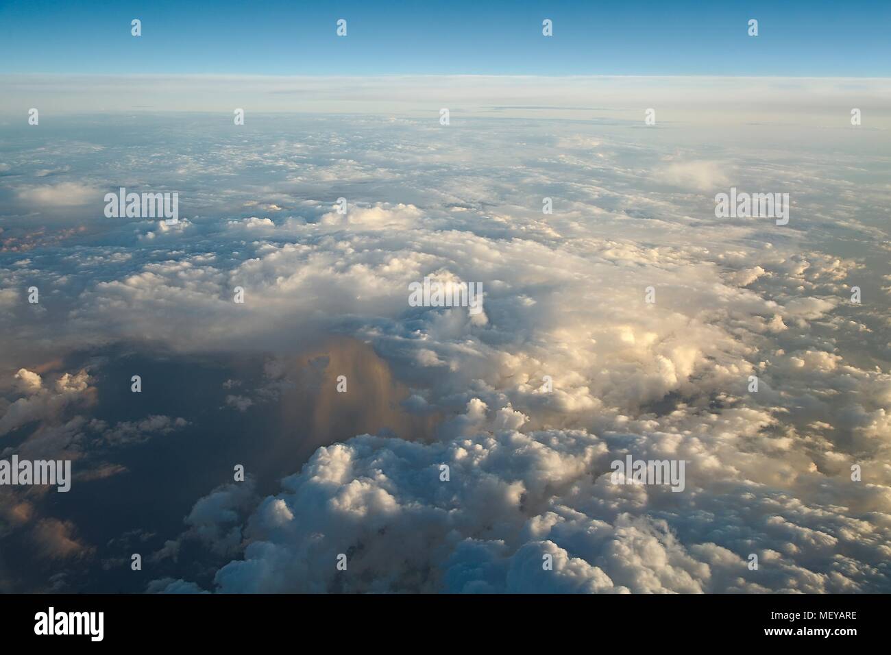 Clouds from above Stock Photo - Alamy