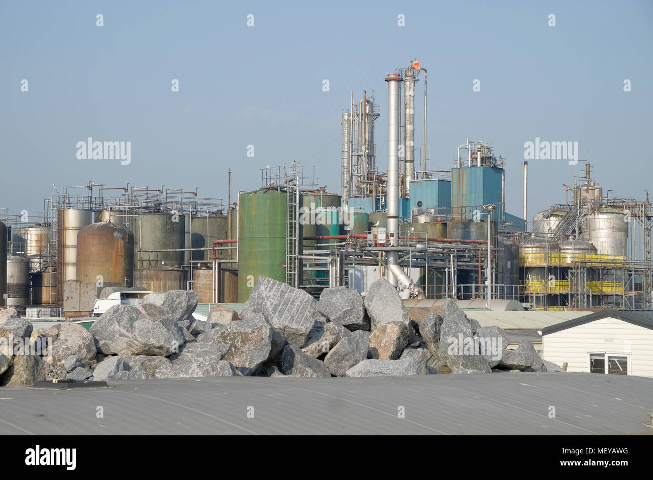 Rye oil refinery hi-res stock photography and images - Alamy