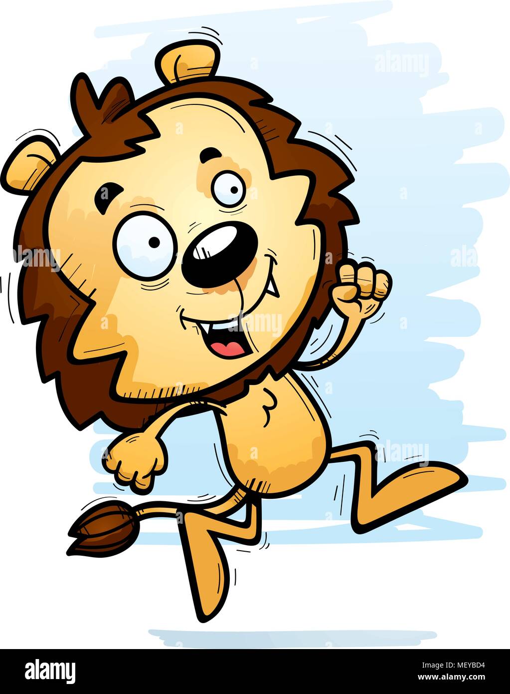 Running lion Stock Vector Images - Alamy