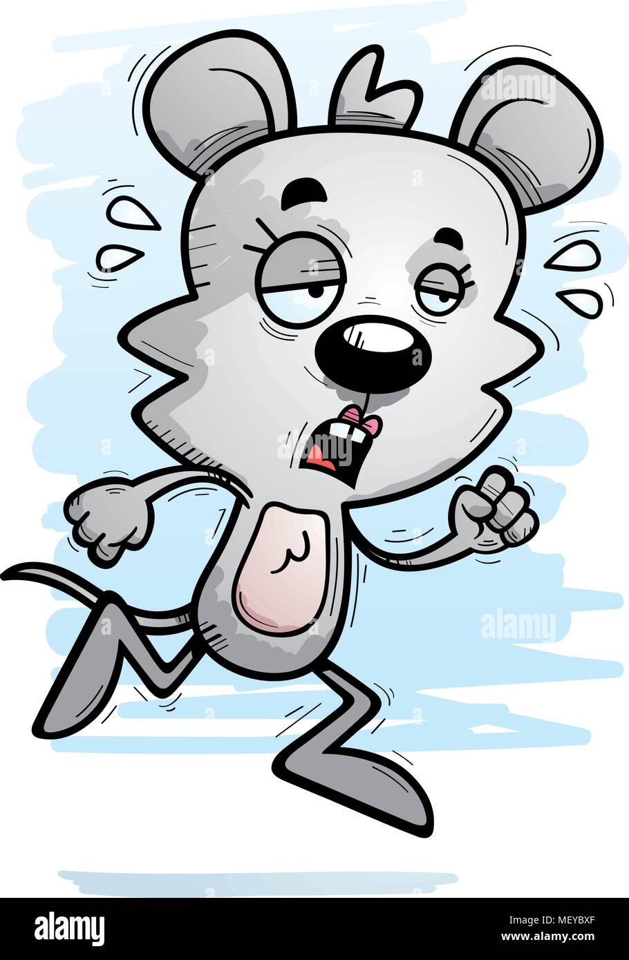 Mouse running clipart Stock Vector Images - Alamy