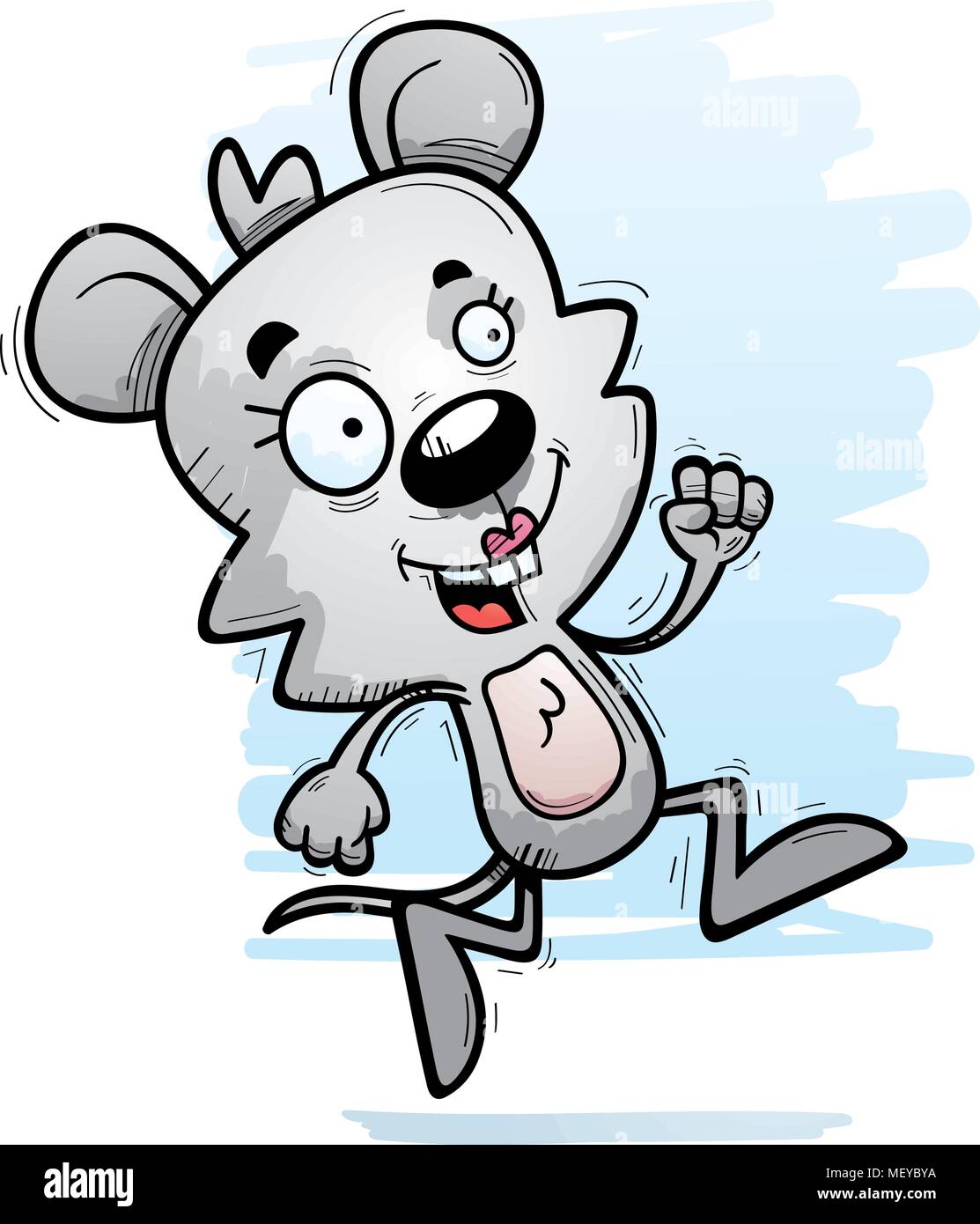 Mouse Running Clipart